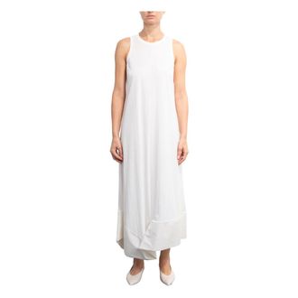 Pierantonio Gaspari Femme, Robes, Blanc, Taille: 40 FR Abito Jersey