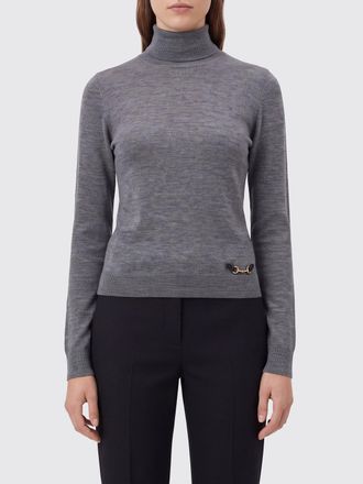 Gucci Schmal geschnittener Woll-Rollkragenpullover mit Horsebit-Detail aus Metall