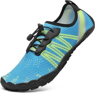 Mishansha Chaussures Aquatique Homme Chaussures de Plage Femme Bleu Azuré 44