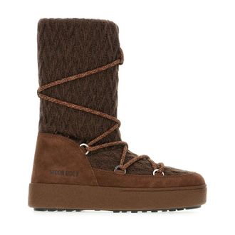 Moon Boot Femme, Chaussures, Brun, Taille: 38 EU LTrack Knit Bottes