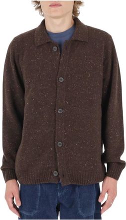 Drumohr Gilet boutonn&eacute; - Homme - Pulls - Brun - Taille: M