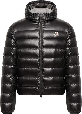 Moncler Moncler Doudoune Courte Repliable &Agrave; Capuche Forzo, Homme, Noir, Taille: 0
