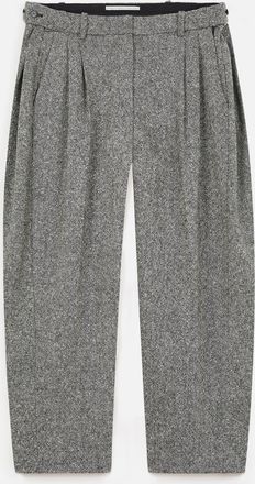 Stella McCartney Dawson Wool Trousers, Woman, Grey, Size: 44