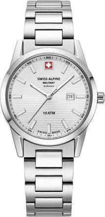Swiss Alpine Military Femme, Accessoires, Gris, Taille: ONE Size Montre bracelet analogique