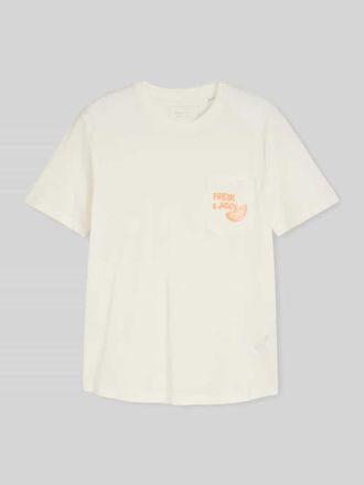 Tom Tailor Denim Regular Fit T-Shirt aus reiner Baumwolle