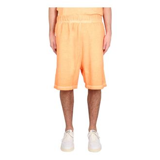 Marcelo Burlon Sunset Cross Over Sweatshorts - - Shorts - Herren - Orange - L