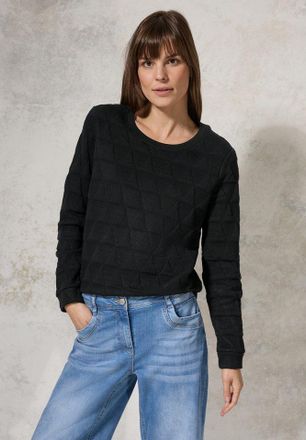 Cecil Langarmshirt mit Rundhalsausschnitt