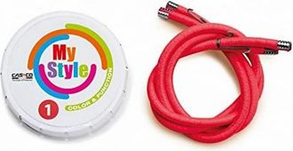 CASCO Mystyle Helmstreifen, Signal-Rot, S