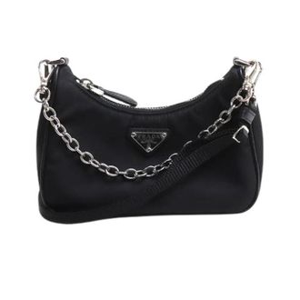 Prada Pre-owned Tessuto 2way Schultertasche - - Pre-owned - Damen - Schwarzk - ONE SIZE