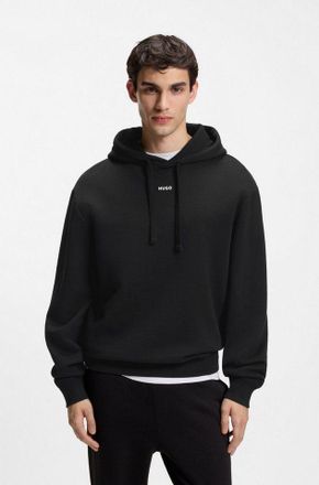 HUGO BOSS Kapuzensweatshirt Dapo Kapuze mit Kordelzug, Relaxed Fit, HUGO Logo