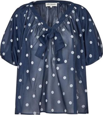 Lollys Laundry Femme, Blouses et Chemises, Bleu, Taille: 42 FR Blouses