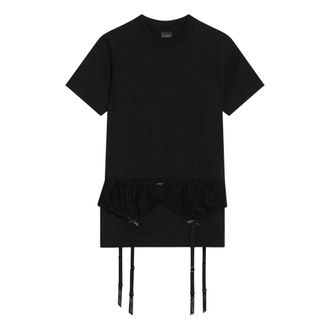 Balenciaga Stylische T-Shirts und Polos - - Tops - Damen - Schwarzk - M