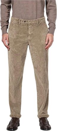 Mason's Pantalon Chino Paris - Homme - Pantalons - Brun - Taille: L