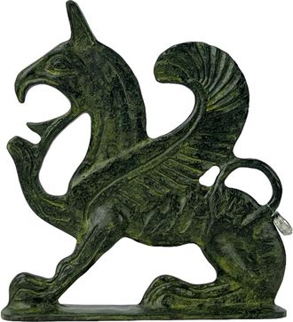 Generic Griffin Löwenadler Kreatur Statue Skulptur echte Bronze antike griechische Mythologie