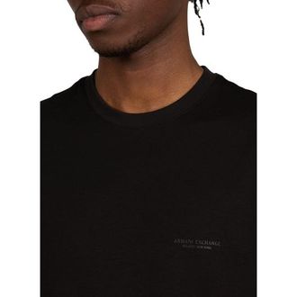 A|X Armani Exchange Tee-shirt droit col rond en coton