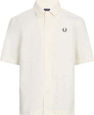 Fred Perry Chemise droite &agrave; manches courtes en coton