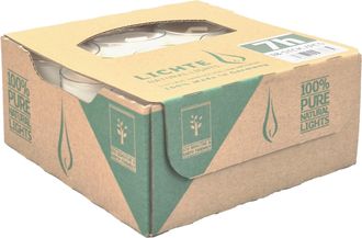 Wenzel Teelichte, Nature Lights, 7Std Brenndauer, 18 St&uuml;ck