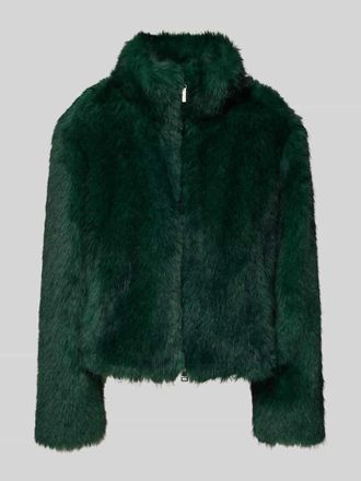 Marc Cain Regular Fit Jacke aus Kunstfell