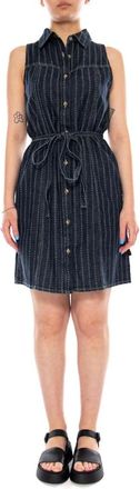 Lee Femme, Robes, Bleu, Taille: 38 FR Robes Chemises
