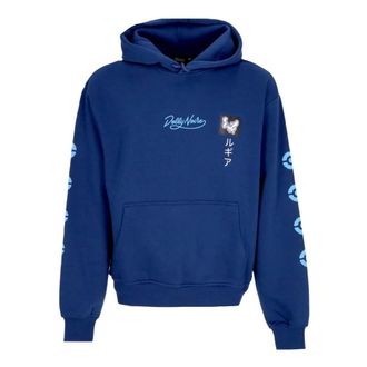 Dolly Noire Lugia Hoodie - - Sweatshirts & Hoodies - Herren - Blau - S