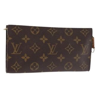 Louis Vuitton Pre-owned Canvas Pouch - - Pre-owned - Damen - Braun - ONE SIZE