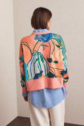 Next Sweater Lizenziertes Sweatshirt, ElizabethPower, Kurzgr&ouml;&szlig;e (1-tlg)