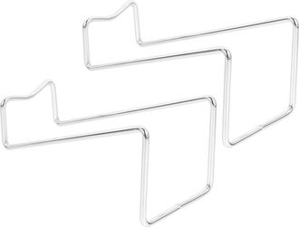 NUOBESTY Robuster Weinflaschenhalter 2 St&uuml;ck aus Metall Funktionaler Flaschenhalter f&uuml;r Wein und Modernes Weinregal f&uuml;r Bar und Festlichkeiten