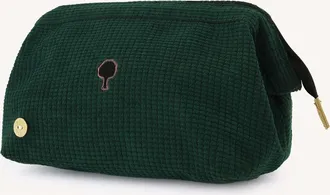 Faguo Trousse de toilette velours vert