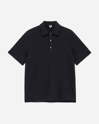 Arket Kurz&auml;rmliges Polohemd -Blau
