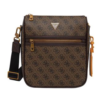 Guess Sac banane Milano - Homme - Sacs - Brun - Taille: ONE Size