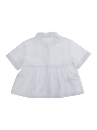 Marni Girls Shirt White Cotton Blouses And