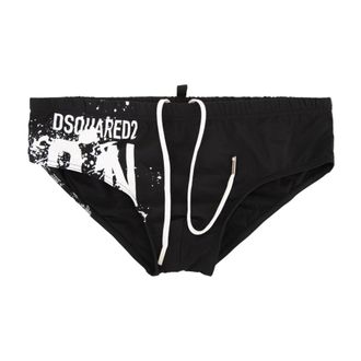 Dsquared2 Laccio Swim Briefs - - Swimwear - Herren - Schwarzk - XL