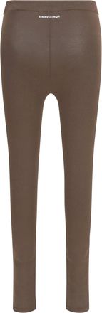 Balenciaga High-Rise Viscose-Blend Leggings - Brown