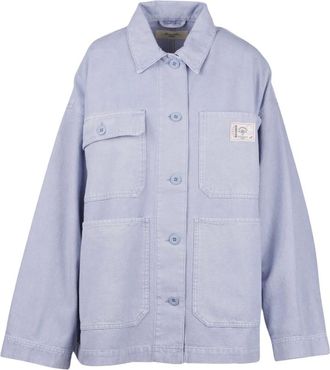 Max Mara Femme, Vestes, Bleu, Taille: 40 FR Giacca workwear