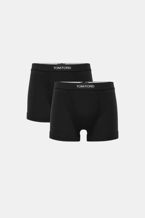 Tom Ford Herren - Boxershorts 2er-Set schwarz