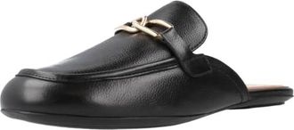 Geox Femme D Palmaria C Mocassins Plats, Noir, 38 EU