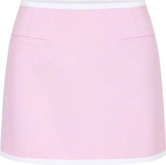 Iceberg Femme, Jupes, Rose, Taille: 34 FR Mini-jupe Cady Viscose Mini-Fit