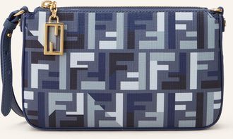 Fendi Umh&auml;ngetasche Baguette blau