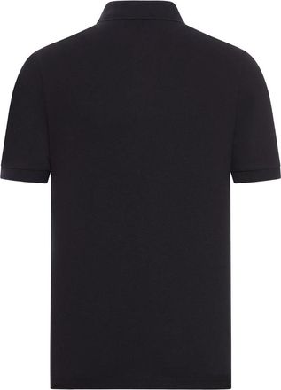 Stone Island Logo-Patch Polo - Black