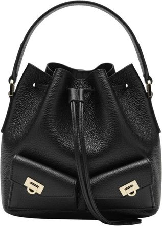 Ferragamo Femme, Sacs, Noir, Taille: ONE Size Hug Multi-Pocket Bucket Bag