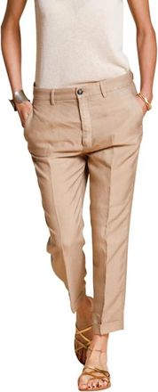 Mason's Femme, Pantalons, Beige, Taille: 40 FR Pantalon Chino d&Eacute;t&eacute; Linda