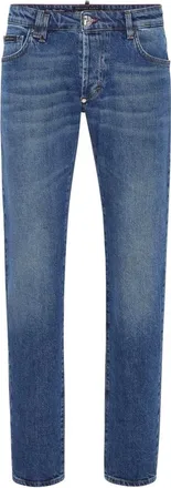 Philipp Plein Herren, Jeans, Blau, W32Gr&ouml;&szlig;e