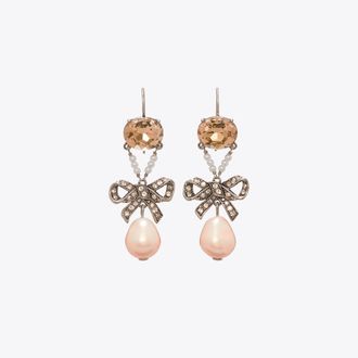 Tory Burch Curiosity Schleifenohrringe