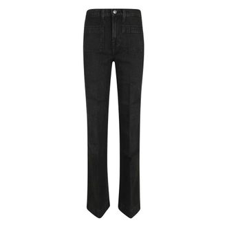 7 For All Mankind Damen, Jeans, Schwarzk, W30Gr&ouml;&szlig;e