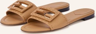 Fendi Pantoletten braun