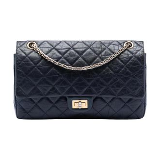 Chanel Pre-owned Quilted Leather Shoulder Bag - - Pre-owned - Damen - Blau - ONE SIZE