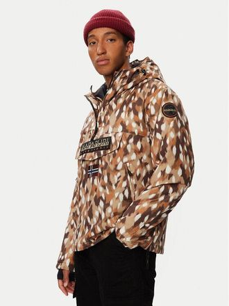 Napapijri Anorak Rf Next Aop 1 NP0A8AHX Braun Regular Fit