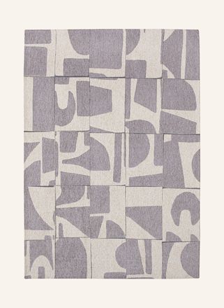 Louis De Poortere Louis De Poortere Teppich Craft Papercut silber