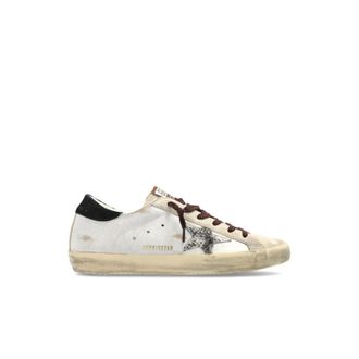 Golden Goose Femme, Chaussures, Gris, Taille: 38 EU Baskets Super-Star