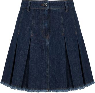 Love Moschino HOSEN & R&Ouml;CKE - Jeansr&ouml;cke auf YOOX.COM